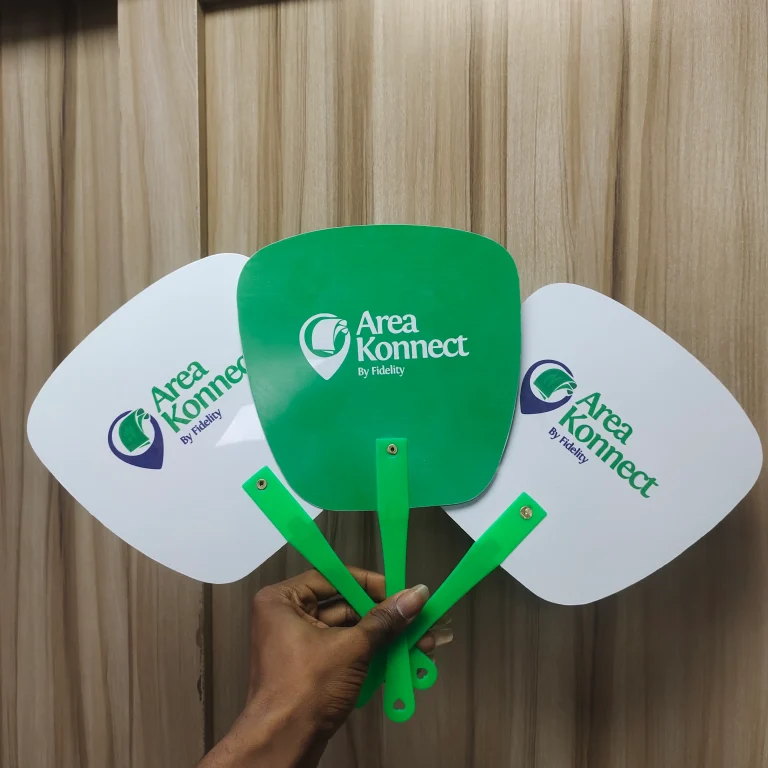 Printed Hand Fan in Lagos | Custom & Branded Fans